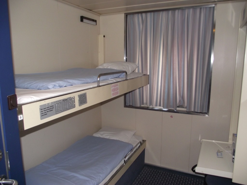 North Sea Ferries Standard Cabin | TheFerrySpot.com